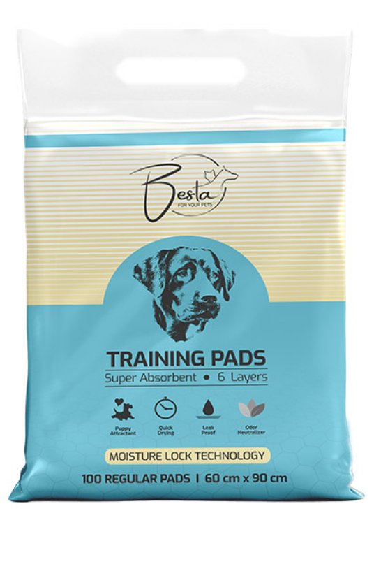 BESTA Prostirke za pse Regular, 100 kom, 60x90cm | Online prodaja | Ananas