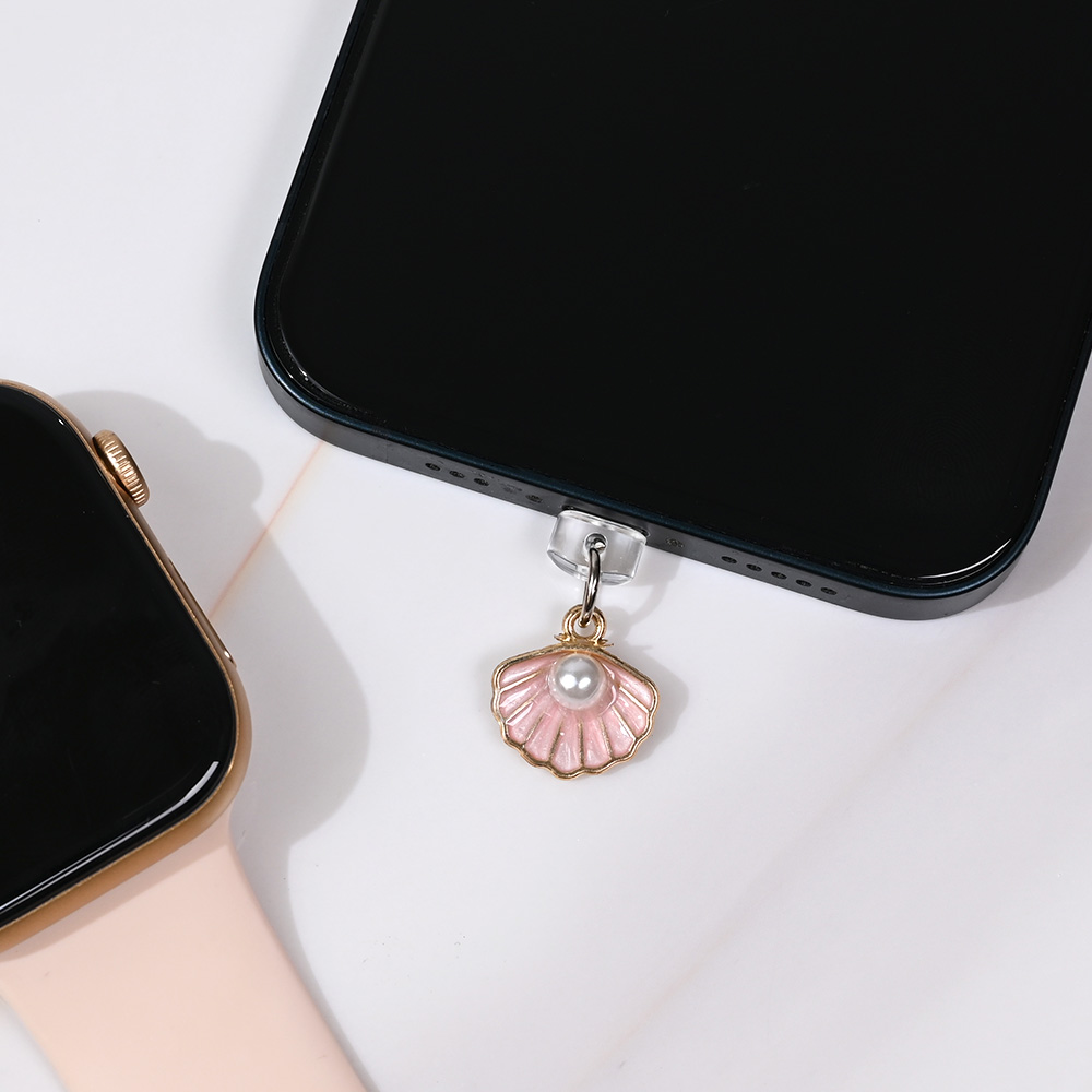 Privezak za telefon Lightning Pluggy školjka, Roze | Online prodaja ...