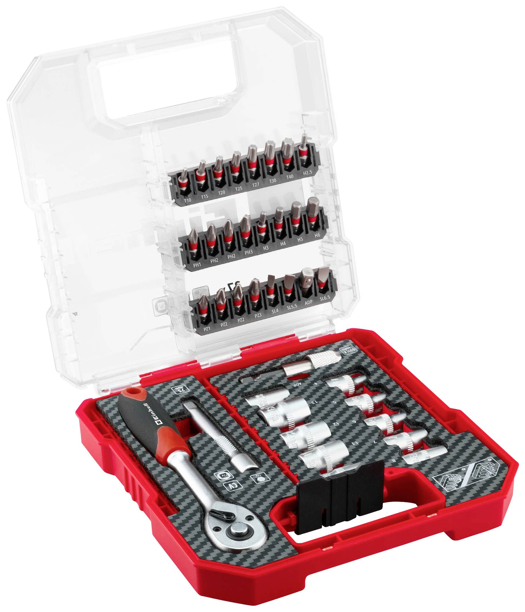 Einhell Set alata I bitova, L-Case, 37 komada | Online prodaja | Ananas