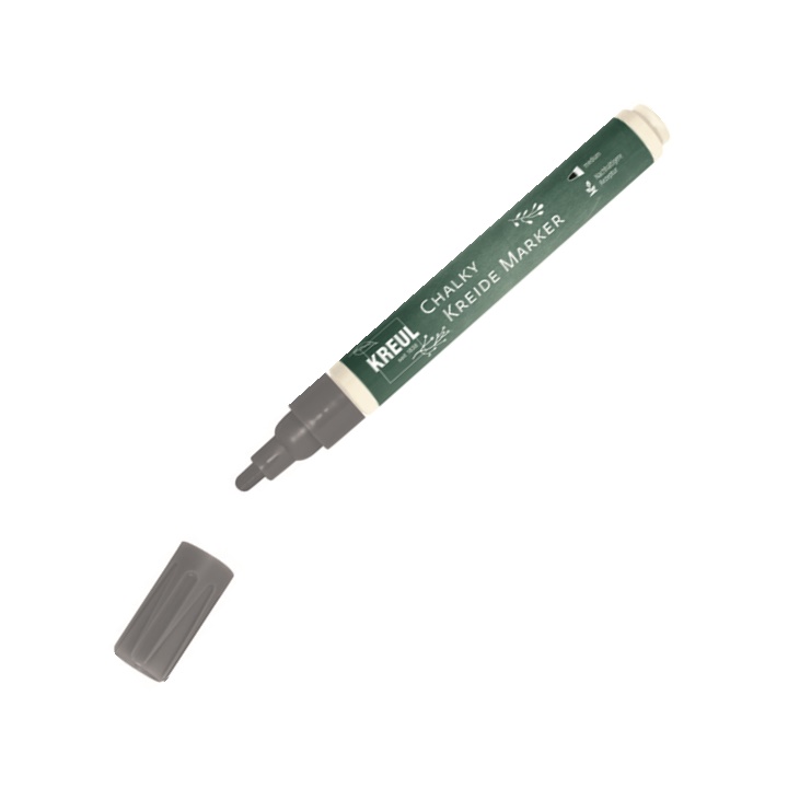 KREUL Kreda marker Chalky Chalk, Tamnosivi | Online prodaja | Ananas