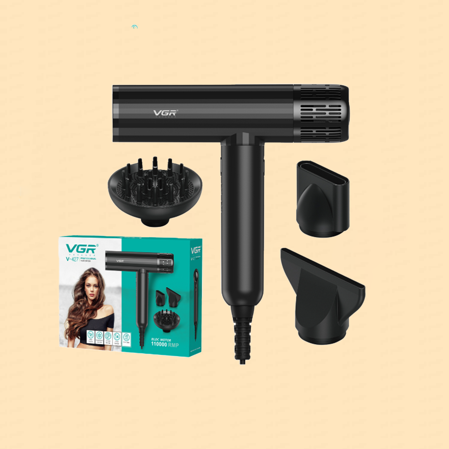 VGR Фен за коса V427 29151 | Најголема онлајн продавница во Македонија | Ананас МК