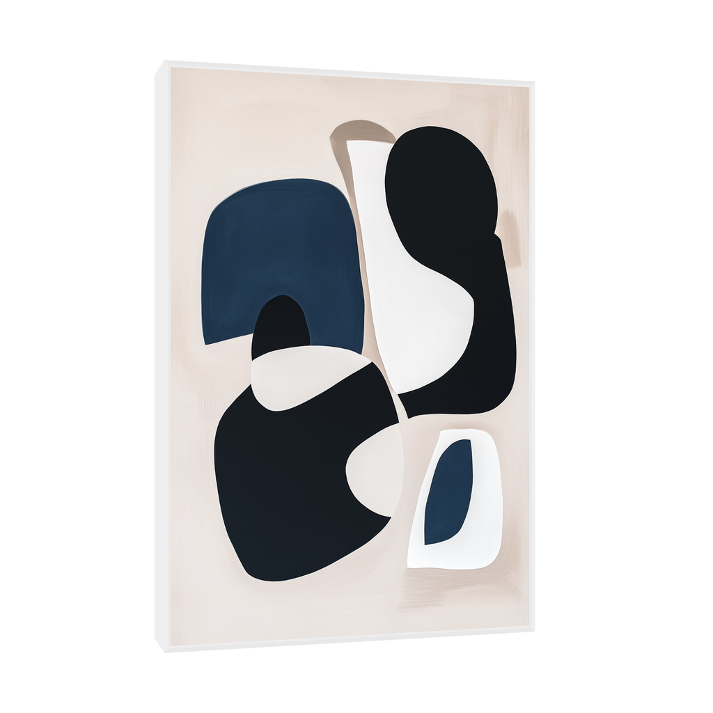 Canvas Slika na platnu Fragmenti, Sa ramom, 60 x 90 cm, Beli | Online ...