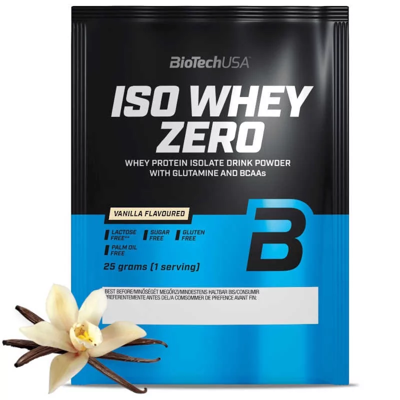 Biotechusa Protein Isowhey Zero, Bez laktoze, Vanila, 25g | Online ...