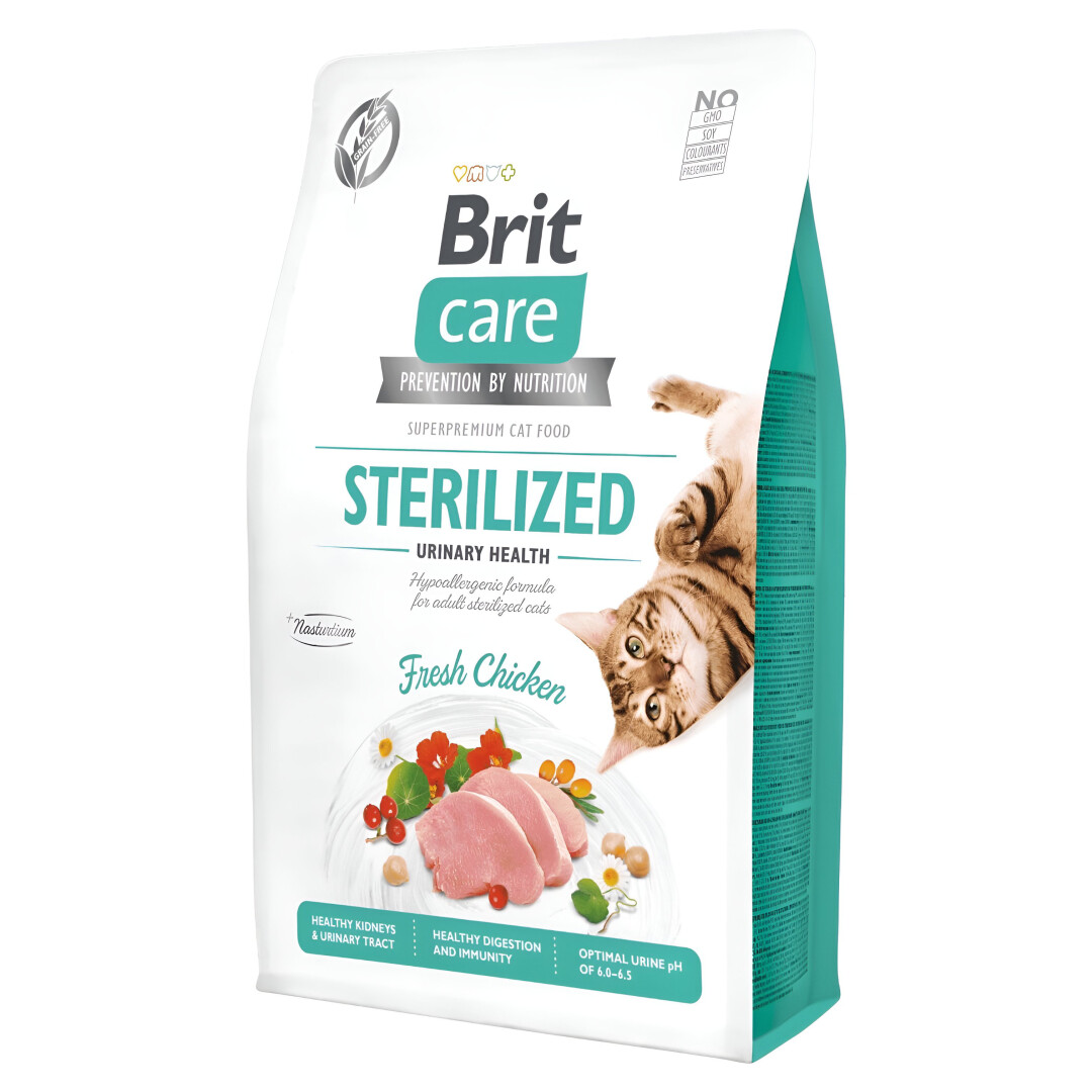 BRIT Care Sterilized Urinary health Гранули со Пилешко и зеленчук за ...