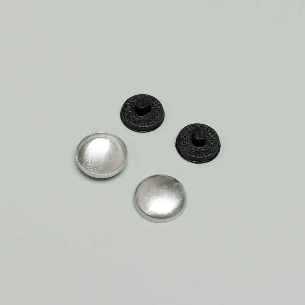ARTFABRIC STORE Dugmad za presvlačenje, 16 mm, Crna, 50 komada | Online ...