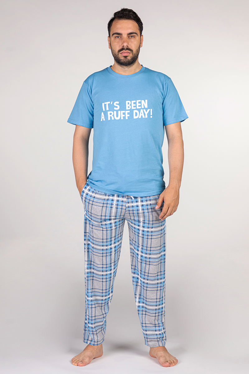 SF машки сет пижами ITS BEEN A RUFF DAY | Најголема онлајн продавница ...
