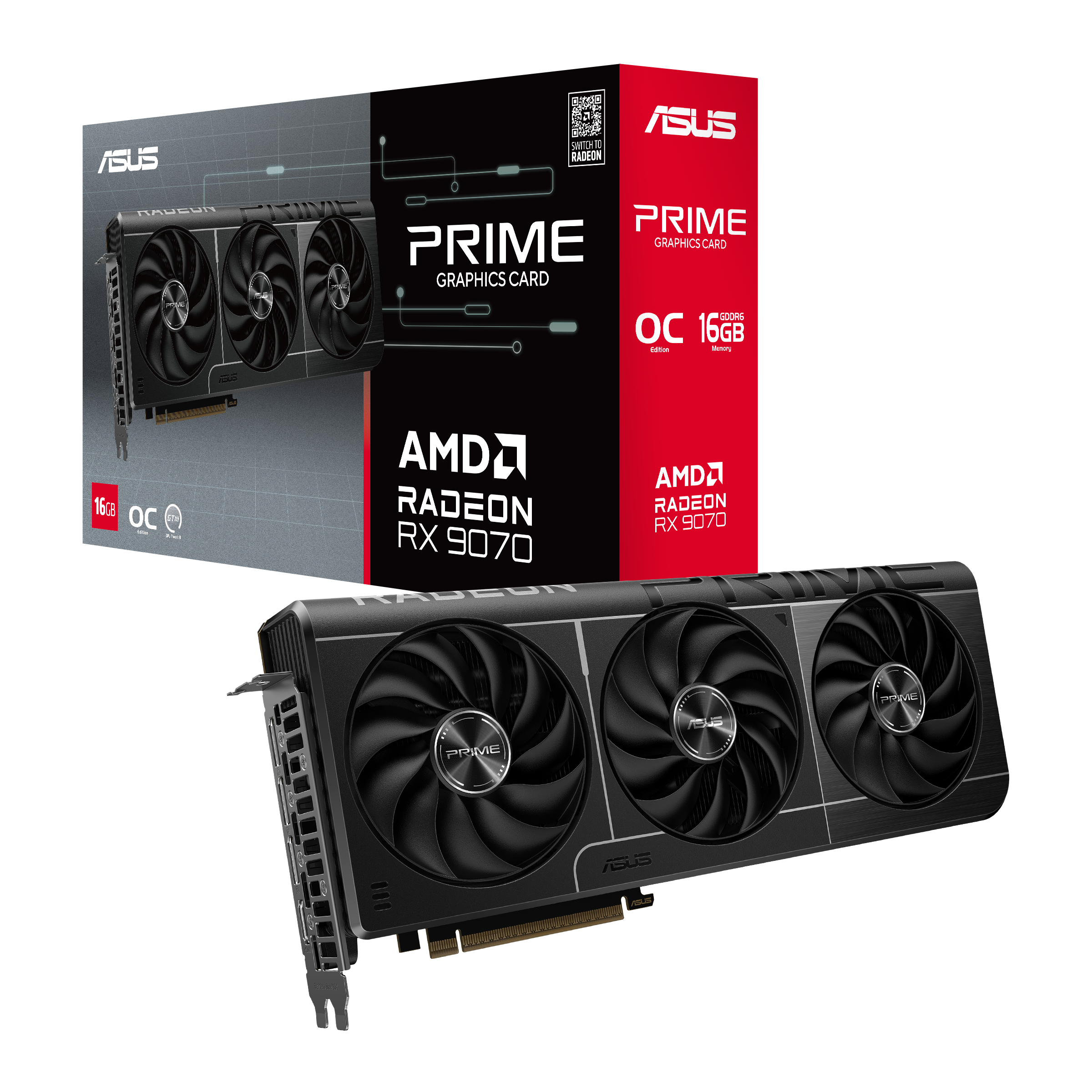 Graficka kartica ASUS AMD Radeon RX 9070 16GB PRIME-RX9070-O16G ...