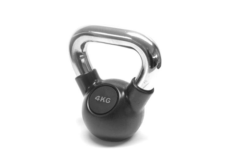 Capriolo Kettlebell 4kg (Metal-guma) | Online prodaja | Ananas BiH