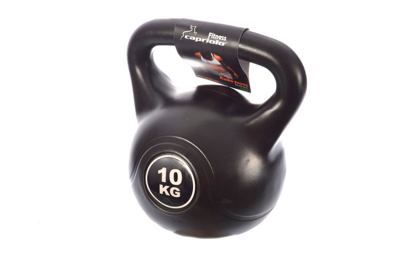 HAWK Ručni teg kettlebell 10kg crni | Online prodaja | Ananas