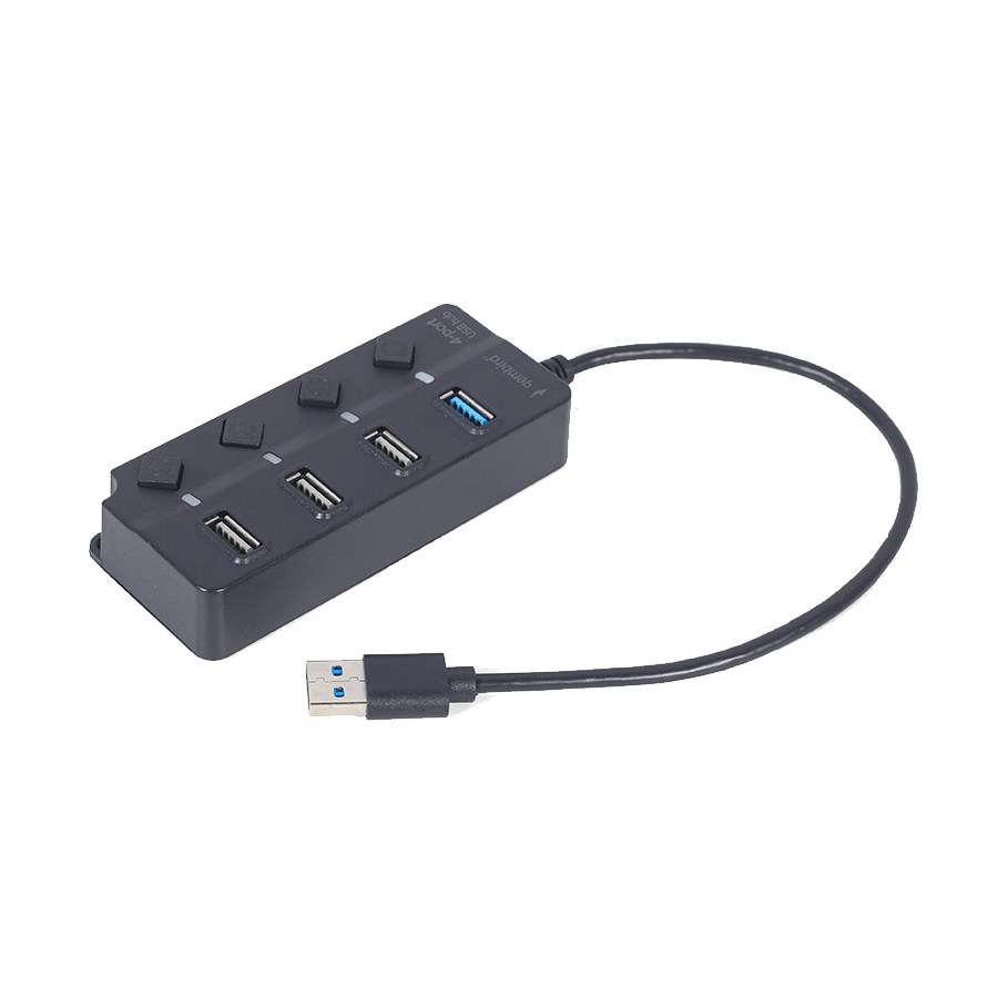 Gembird USB HUB 4-port 1 x USB 3.1 + 3 x USB 2.0, UHB-U3P1U2P3P-01 ...