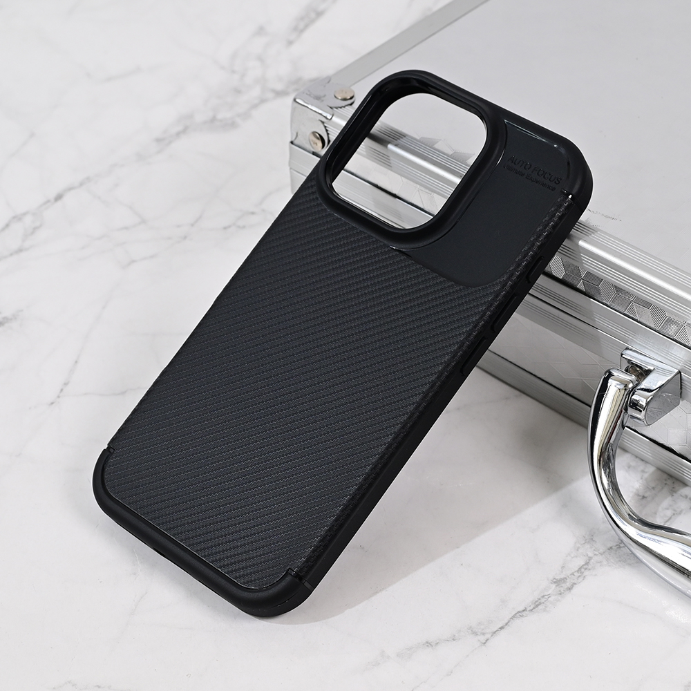Maska za mobilni telefon iPhone 16 Pro DEFENDER CARBON, Crna | Online ...