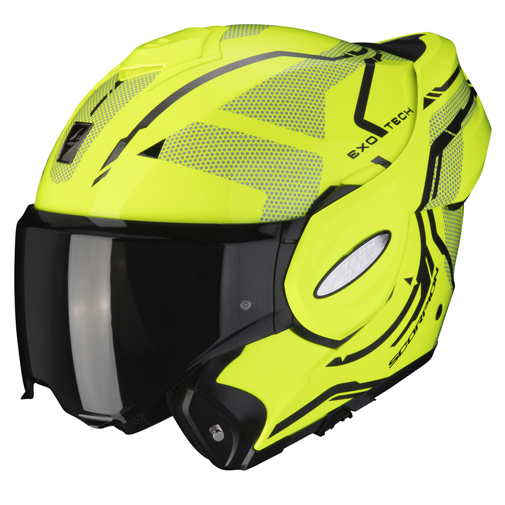 Scorpion Kaciga za motor EXO-TECH SQUARE, Žuta | Online prodaja | Ananas