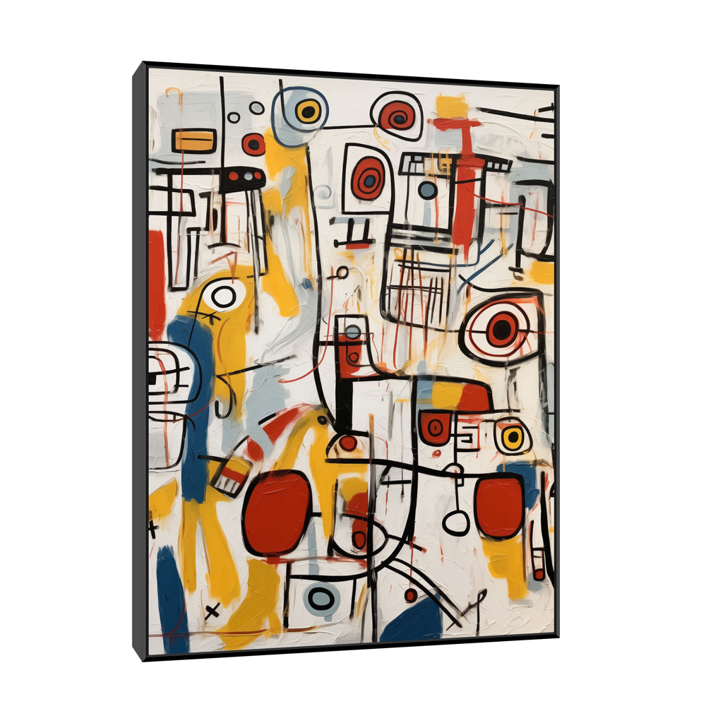 Canvas Slika na platnu Posveta II, Sa ramom, 45 x 60 cm, Crni | Online ...
