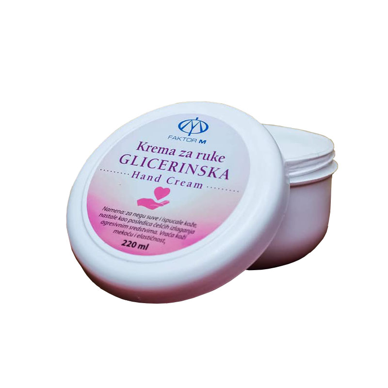 Faktor M Glicerinska krema za ruke , 220ml | Online prodaja | Ananas