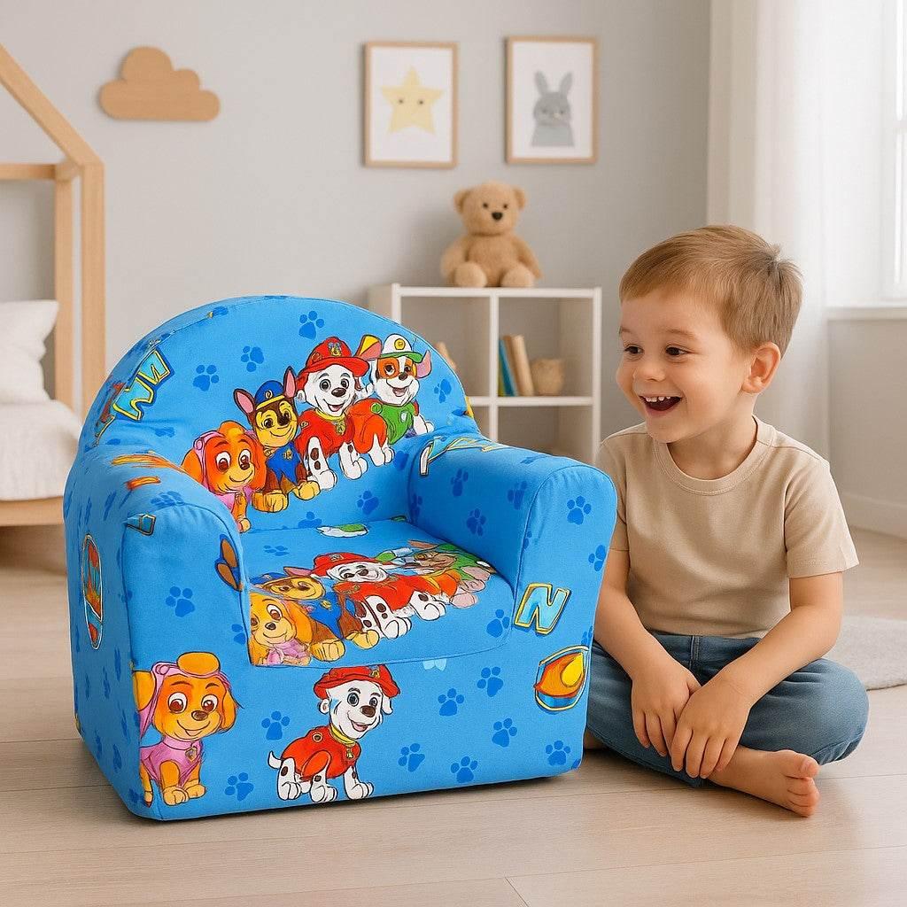 Dečija foteljica Paw Patrol, Mala, Plava | Online prodaja | Ananas