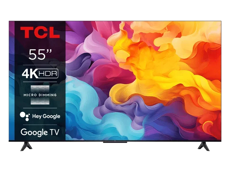 TCL 55V6B Smart TV, 55", Google TV, 4K HDR, crni | Online prodaja TCL ...
