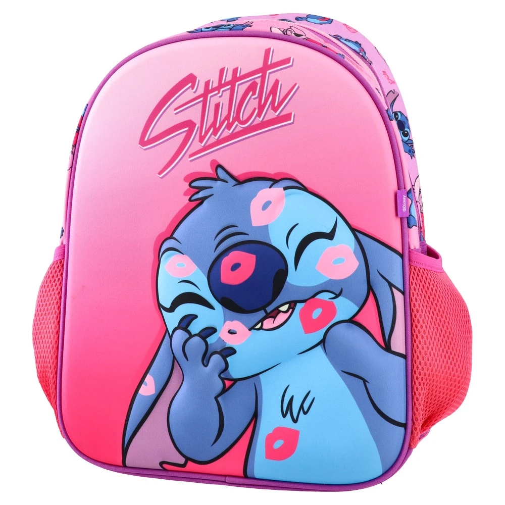 BEST BUY Tico Ранец за градинка Stitch 3D, Pink | Најголема онлајн ...