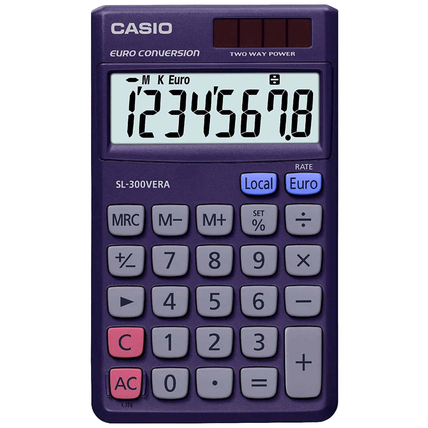 CASIO SL-300VERA Kalkulator, džepni, solarno / baterijsko napajanje ...