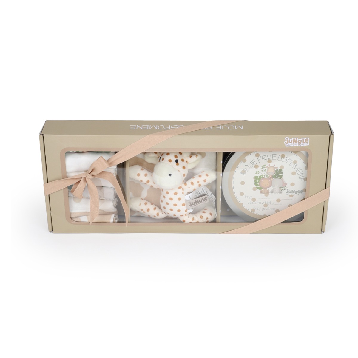 Jungle Baby No0050 Bebi Set/Prvi Otisak Bež Žirafa, Bež | Online ...