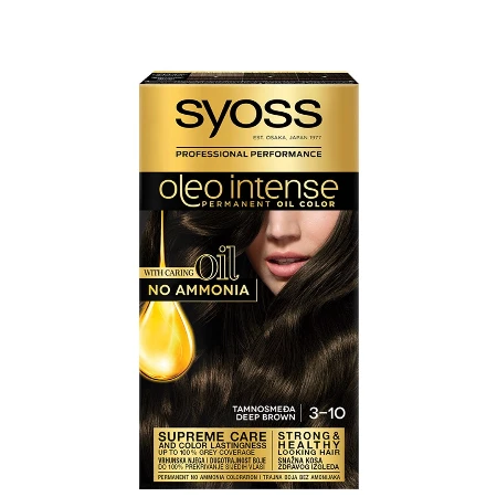 Syoss Farba za kosu 3-10 Oleo Color, Tamno smeđa | Online prodaja | Ananas