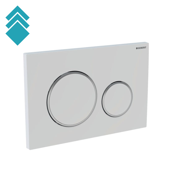 Geberit Tipke za vodokotlić Sigma 20, Hrom | Online prodaja | Ananas