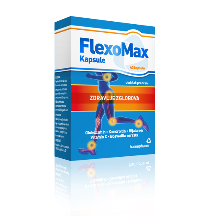 Hamapharm Flexomax, 40 kapsula | Online prodaja Hamapharm Flexomax, 40 ...