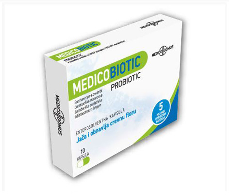 Medico Domus Medicobiotic Probiotik, 10 kapsula | Online prodaja | Ananas
