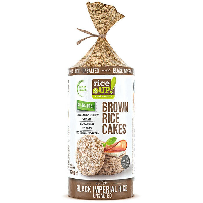 Rice Up Rizine galeta-crna riza neslane 120 g | Online prodaja Rice Up ...