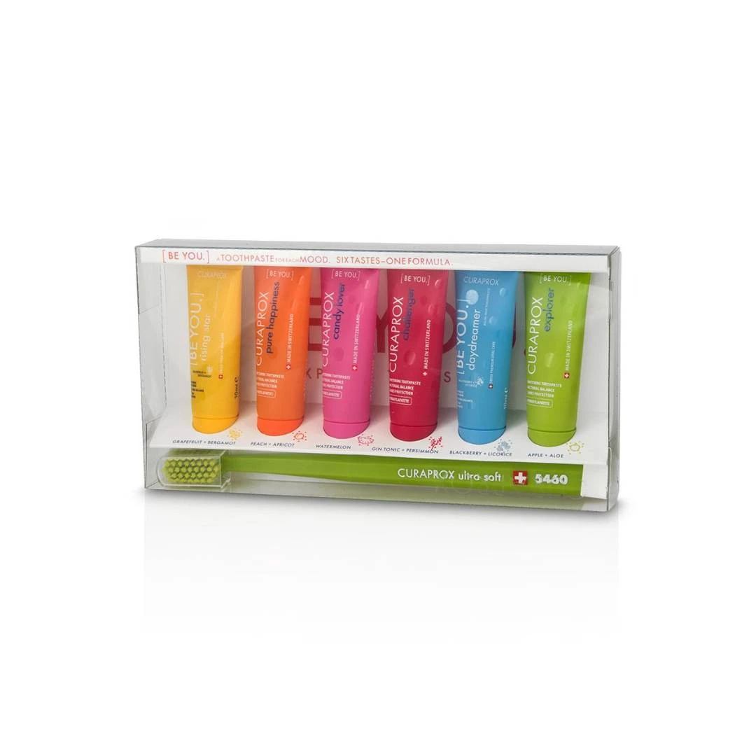 Curaprox Paste za zube Be You Mix, 6x10ml | Online prodaja | Ananas