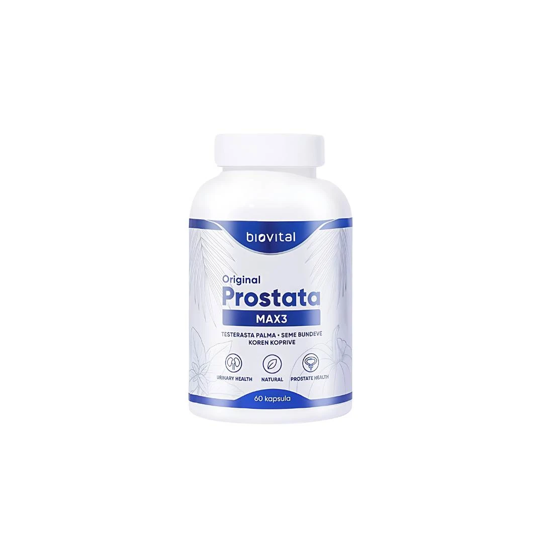 BIOVITAL Dodatak ishrani Orginal Prostata Max 3, 60 kapsula | Online ...
