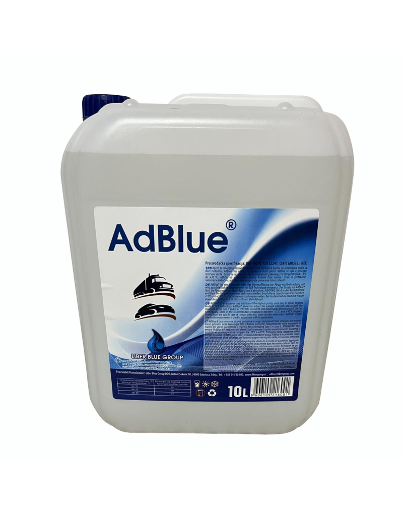 Liber Blue Tečnost AdBlue za motorna vozila, 10l | Online prodaja | Ananas