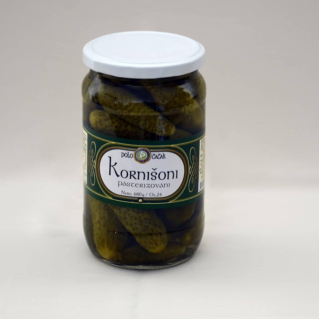 Kornišoni pasterizovani, 680g | Online prodaja | Ananas