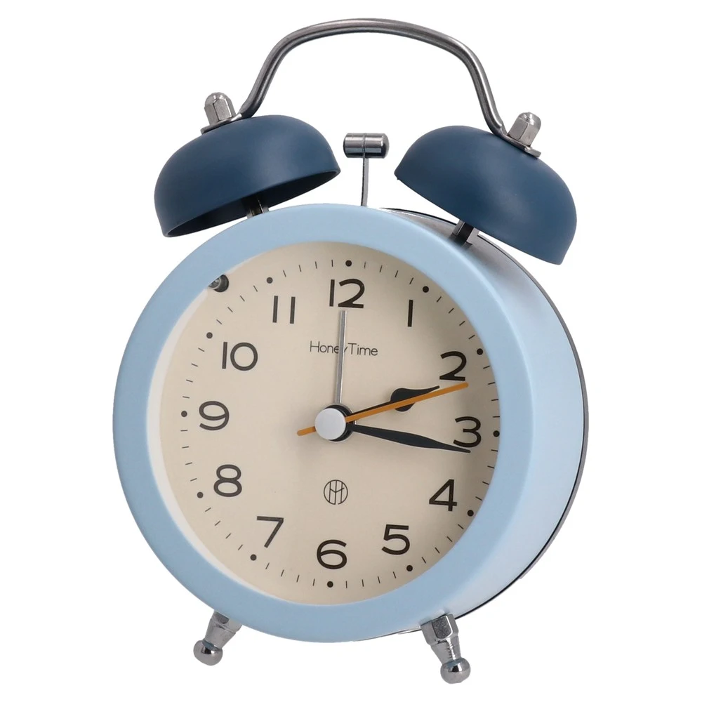 Sat budilnik Tick tock, 8.5x5x13 cm, Plavi | Online prodaja | Ananas