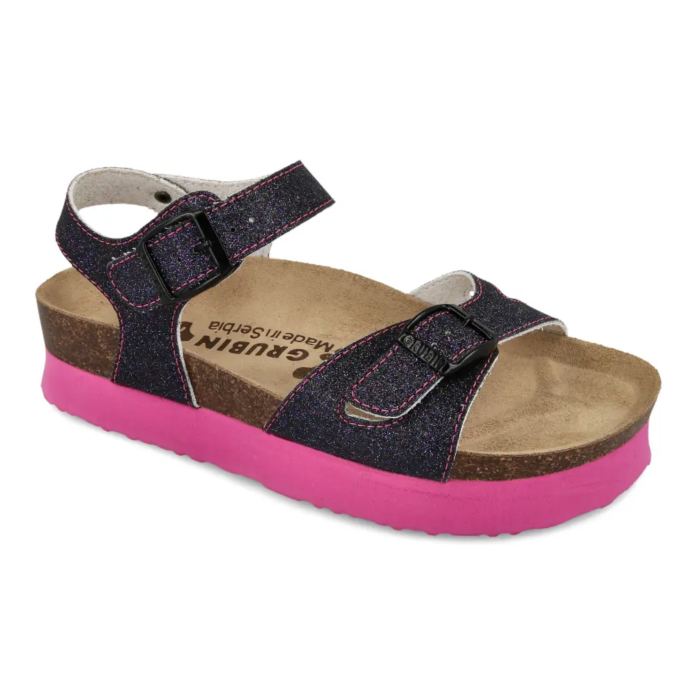 GRUBIN Ženske sandale Rio Classic na platformu 0113600, Teget | Online ...