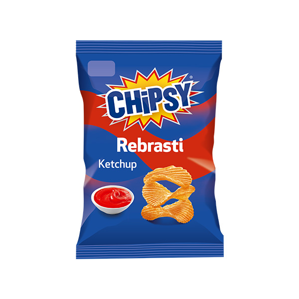 CHIPSY Čips Rebrasti Ketchup, 95g | Online prodaja | Ananas