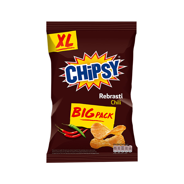 CHIPSY Čips Rebrasti Chilli XL, 210g | Online prodaja | Ananas