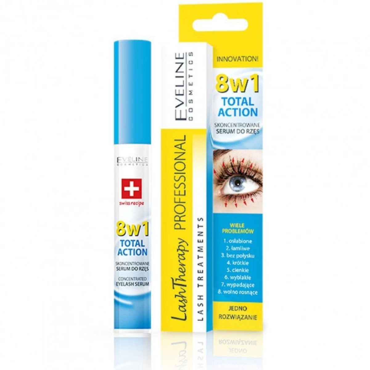 Eveline Serum za trepavice Lash Therapy 8In1, 10ml | Online prodaja | Ananas