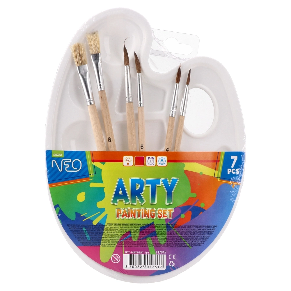 Sazio Set za likovno Arty, 7 delova | Online prodaja | Ananas