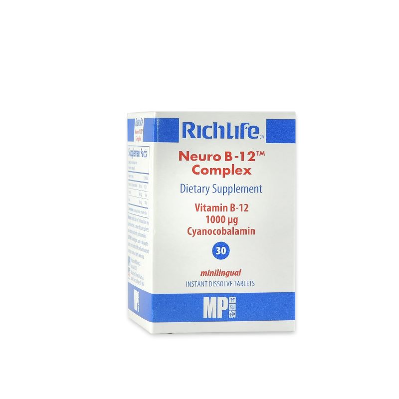 MP BIOMEDICALS Richlife neuro B12, 30 tableta | Online prodaja | Ananas