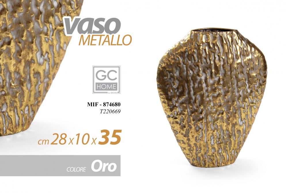 Vazna Zlatna 28*10*35Cm T220669 | Online prodaja Vazna Zlatna 28*10 ...