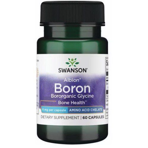 Swanson Dodatak ishrani Bron bororganic glycine, 60 kapsula | Online ...