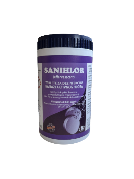 Sani Hem Mini hlor tablete 2.5 g, 400 komada | Online prodaja | Ananas