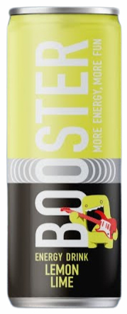 Booster Energetsko piće, Limun-limeta, 0.25ml | Online prodaja | Ananas
