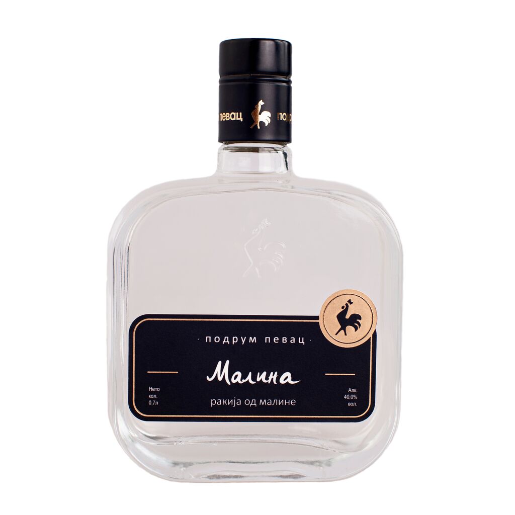 Podrum Pevac Rakija Malina 40% vol, 700ml | Online prodaja | Ananas