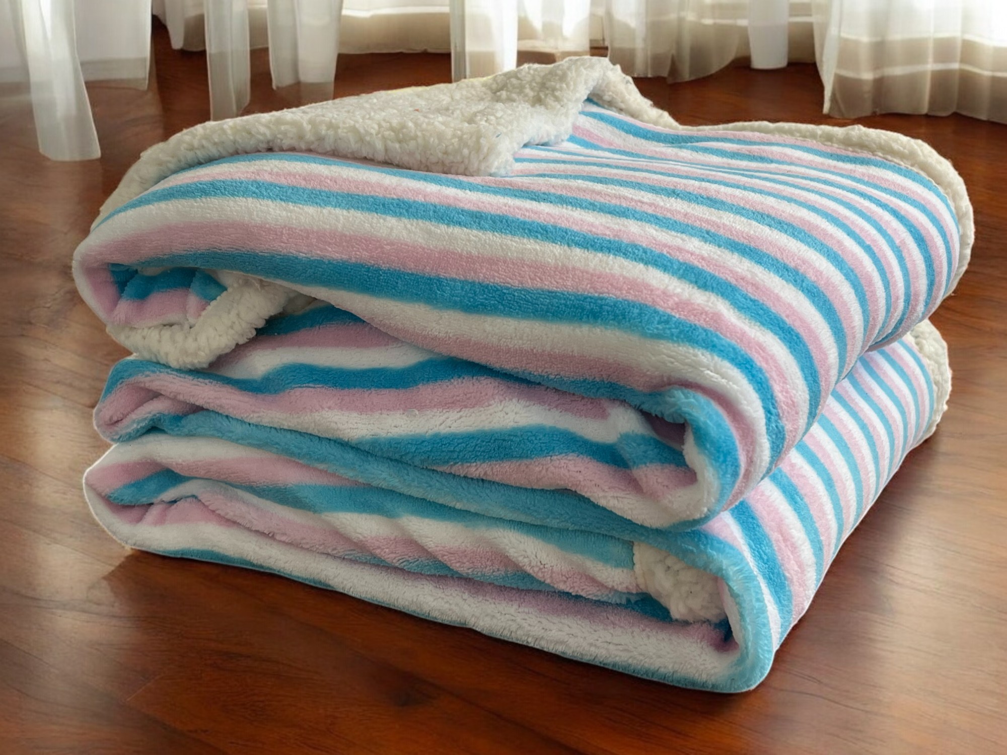 VIKTORIJA Ćebe 150x200cm, Plavo-roze | Online prodaja | Ananas