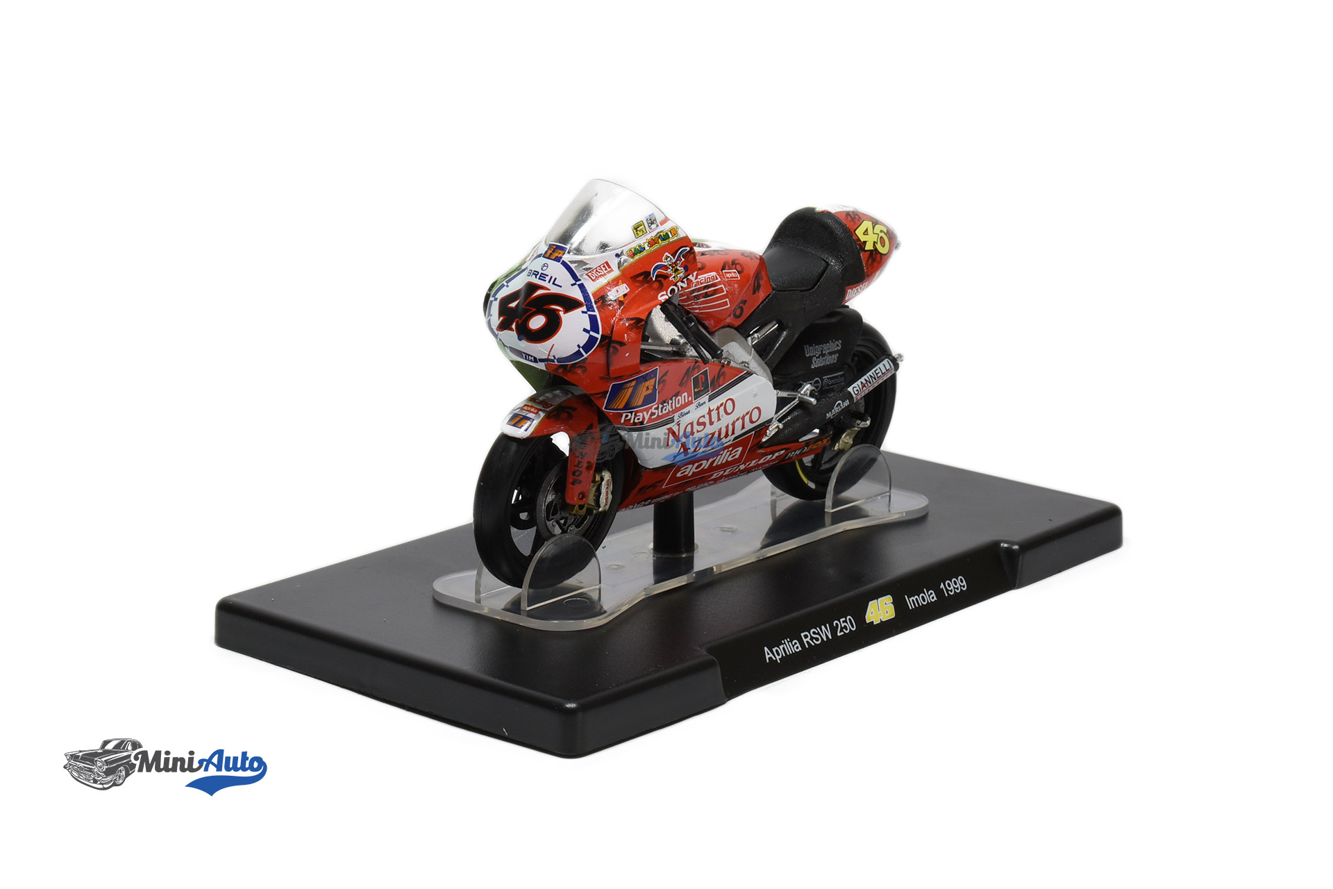 Aprilia RSW 250cc N46 World Champion Season Valentino Rossi 1999 ...