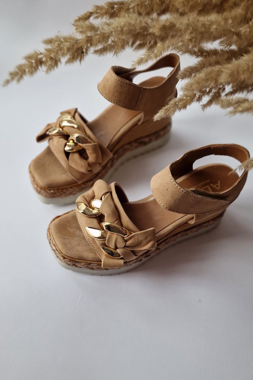 Ženske sandale sa platformom, Bež | Online prodaja | Ananas