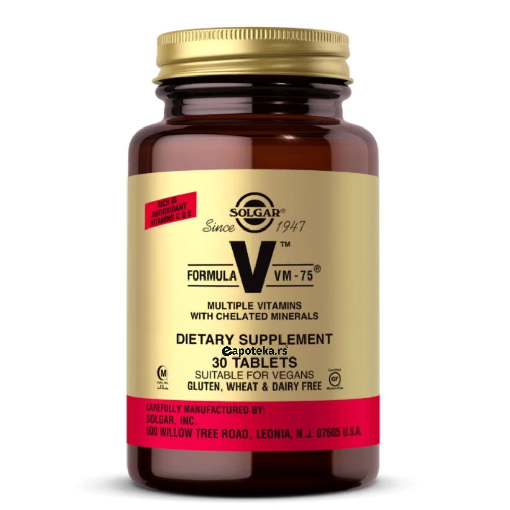 SOLGAR VM 75, 30 tableta | Online prodaja | Ananas