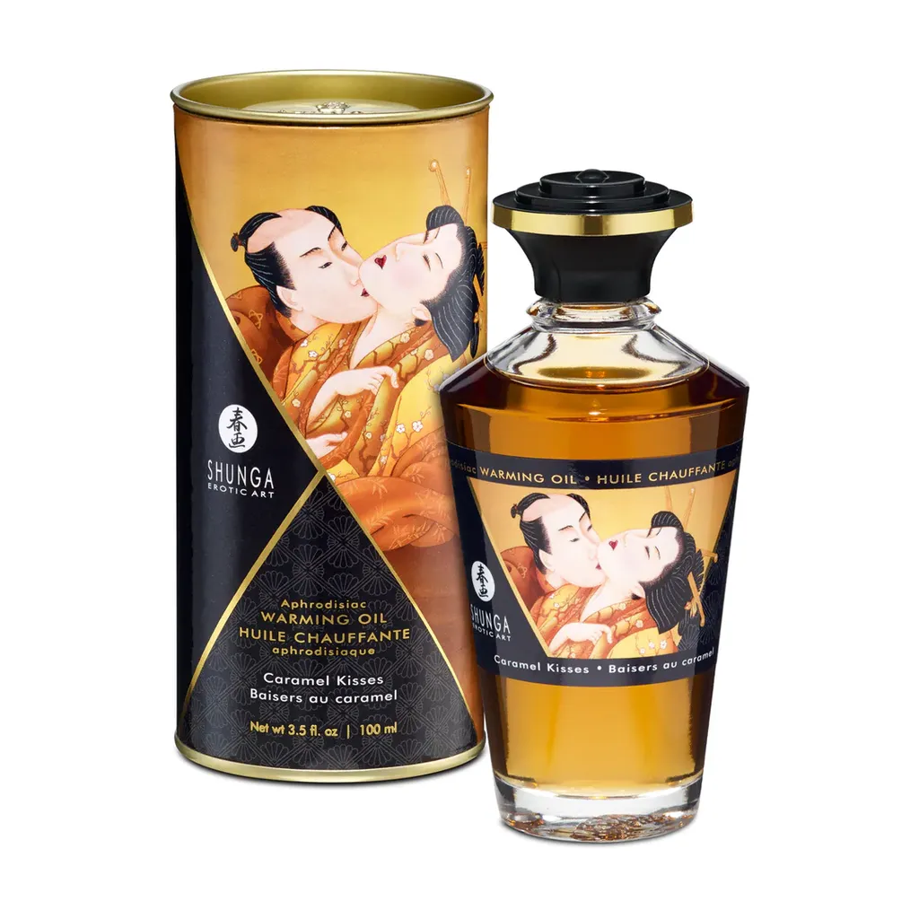 Shunga Jestivo ulje Caramel Kisses, 100ml | Online prodaja | Ananas
