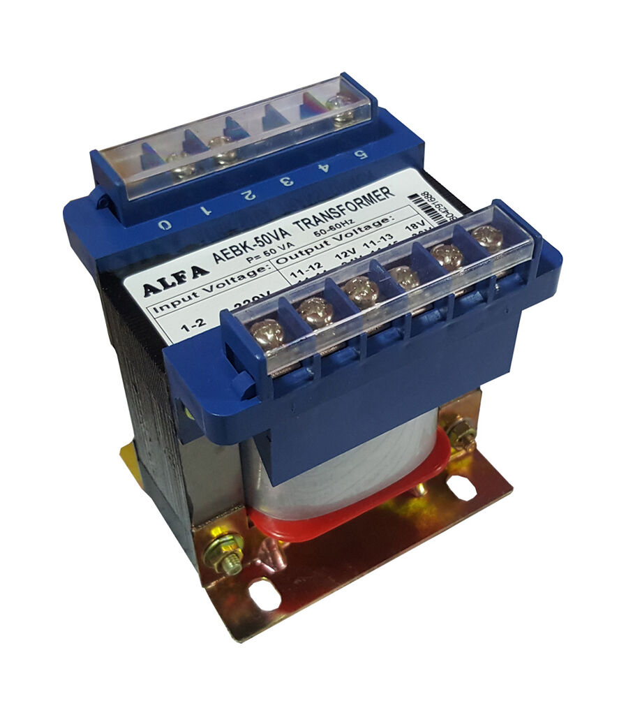 Alfa Electric Трансформатор 50VA, 0-12-18-24-36-48-60V TRAFO-50VA-MULTI | Најголема онлајн ...